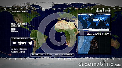 Human Eye Identification Scan Technology Interface 4K Stock Video ...