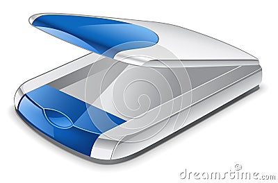 Scanner Vector Illustration | CartoonDealer.com #22763360