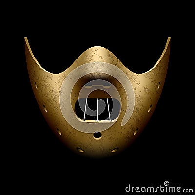 Scary Halloween Mask Cartoon Vector | CartoonDealer.com #26501323