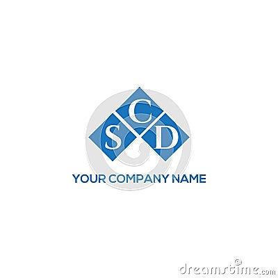 SCD Letter Logo Design On BLACK Background. SCD Creative Initials ...
