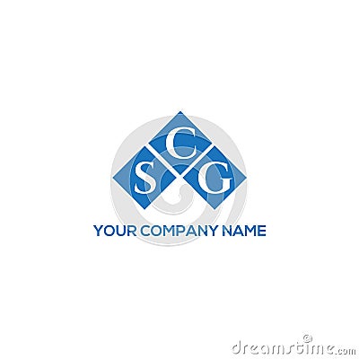 SCG Letter Logo Design On BLACK Background. SCG Creative Initials ...