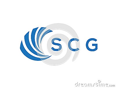 SCG Letter Logo Design On White Background. SCG Creative Circle Letter ...