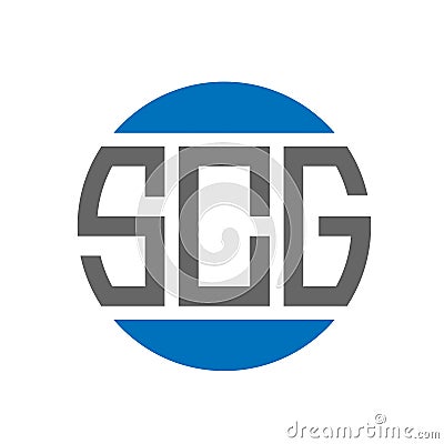 SCG Letter Logo Design On White Background. SCG Creative Initials ...