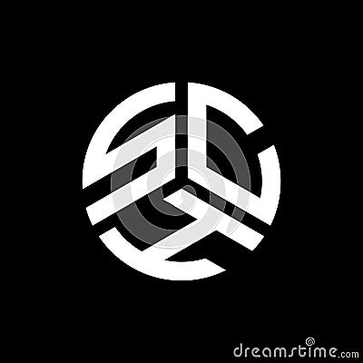 SCH Letter Logo Design On Black Background. SCH Creative Initials ...