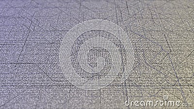 Scheme Of Moving Lines On White Background. Animation. Animated Path ...