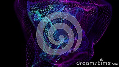 Sci Fi Energy Exploding Ball. Core Energy Center Flows. Magical ...