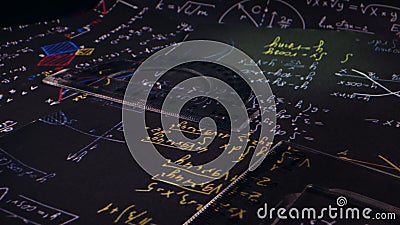 Science Calculation Physics Math and Chemisrty Formulas Background ...