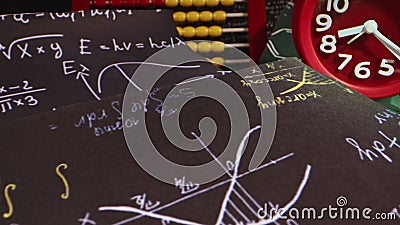 Science Calculation Physics Math and Chemisrty Formulas Background ...