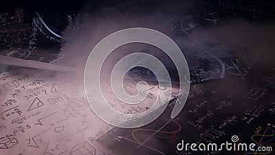 Science Calculation Physics Math and Chemisrty Formulas Background ...