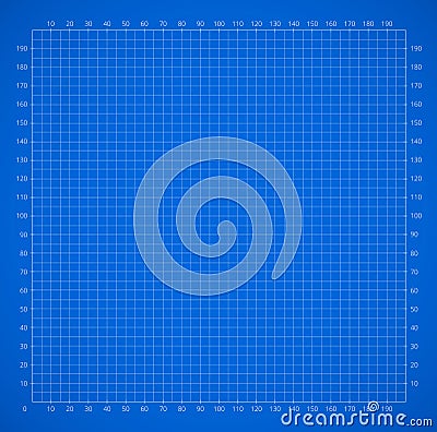 Scientific Engineering Grid Paper With Scale Vector Illustration ...