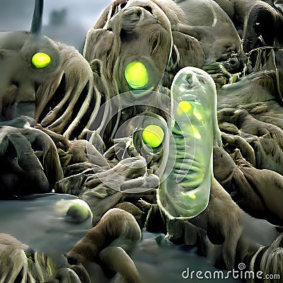 Scientific Image Of Bacteria Citrobacter, Gram-negative Bacteria Stock ...