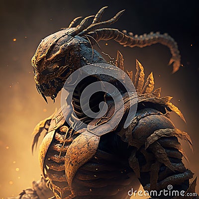 The Scorpion Is A Mutant Terror-inducing Scorpion Stock Photography ...