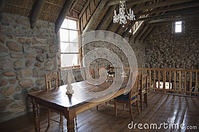 Scottish Interior Of Old Dry-stone House Stock Photo - Image: 66985369