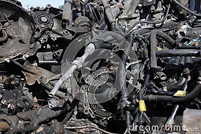 Scrap Parts Stock Photo - Image: 11178970