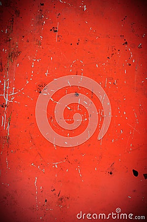 Scratched Red Metal Surface, Grunge Background Royalty-Free Stock Image ...