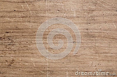 Scratched Wooden Table Stock Photography - Image: 5450532