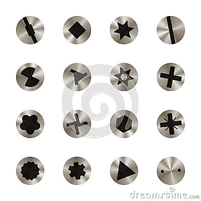 Head Types. Vector Illustration | CartoonDealer.com #138521122