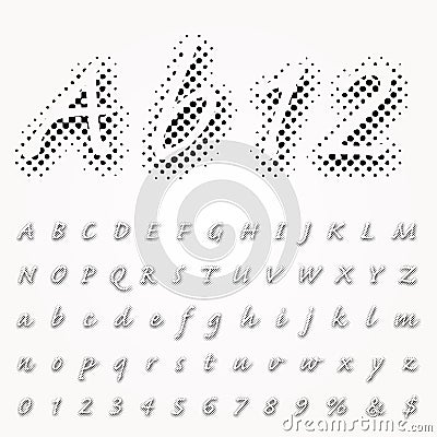 Script Dot Alpha Shadow Royalty-Free Stock Photography | CartoonDealer ...