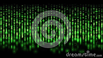 Scrolling numbers stock footage. Video of coding, animation - 45421676