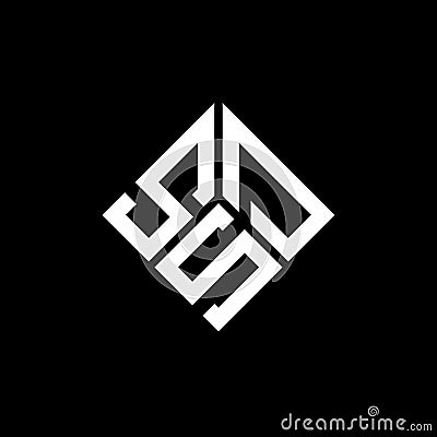 SDS Letter Logo Design On Black Background. SDS Creative Initials ...