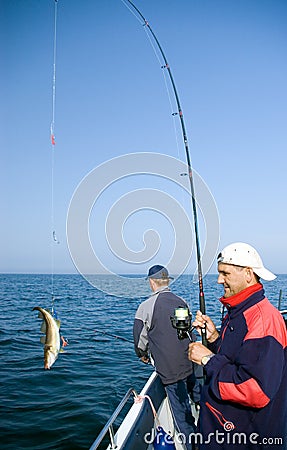 Sea Fishing. Royalty Free Stock Photos - Image: 2494708