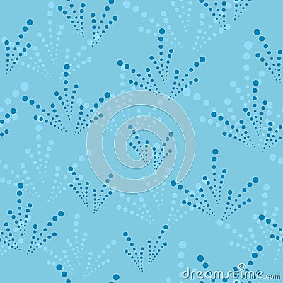 Seamless Abstract Blue Texture - Vector | CartoonDealer.com #43487376