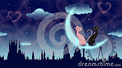 LOOP ANIMATION, LULLABY BACKGROUND.AUTHOR S ANIMATION Stock Video ...