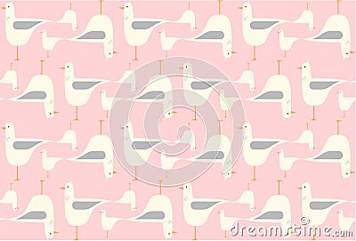 Seamless Birds Pattern Stock Photo | CartoonDealer.com #52453884