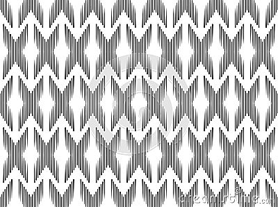 Seamless Halftone Criss Cross Stripe Line Pattern Vector On Black ...