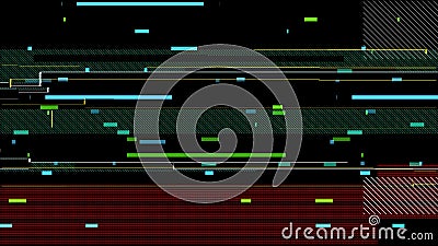 Abstract Background Digital Glitch As Overlay Effect Stock Footage ...