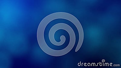 Seamless Loop Blurred Bokeh Animation on Blue Background. Looped Blue ...