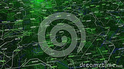 Seamless Loop Motion Graphics Background, Abstract Futuristic ...