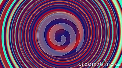 Simple Abstract Animation of Colorful Curved Lines Patterns Moving ...
