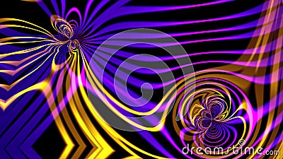 Seamless Retro Colored Animated Design Background. Loopable Animated ...