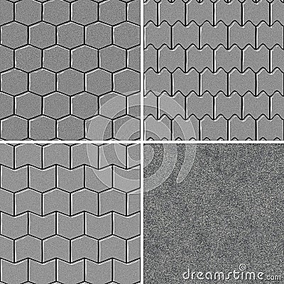 Seamless Road Pavement Pattern Stock Photo | CartoonDealer.com #64930176