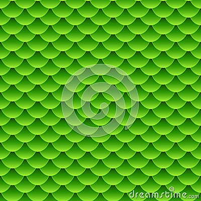 Seamless Small Green Fish Scale Pattern Stock Images - Image: 24740914