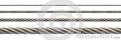 Seamless Steel Cable. Royalty Free Stock Images - Image: 17708769