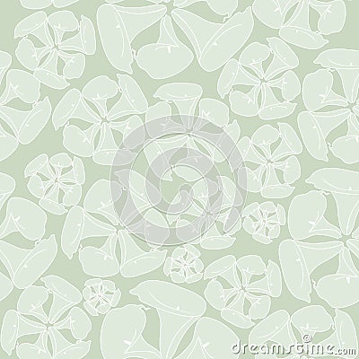 Seamless Texture With Flowers Cal Vector Illustration | CartoonDealer ...
