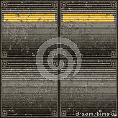 Seamless Texture Of Pavement With A Caution Line Royalty-Free Stock ...
