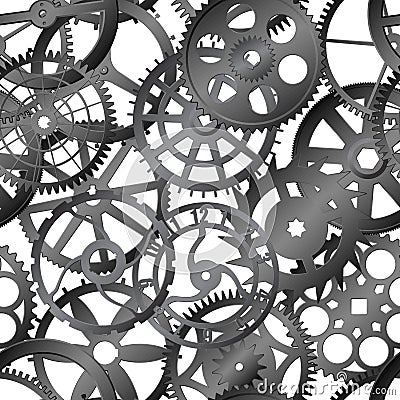 Seamless Vector Texture - Watch Gears Stock Photography - Image: 22463772