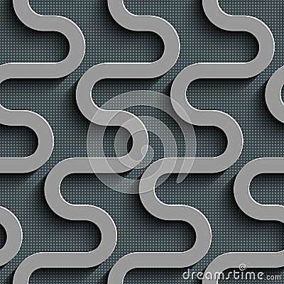 Seamless Wave Pattern Cartoon Vector | CartoonDealer.com #89240165