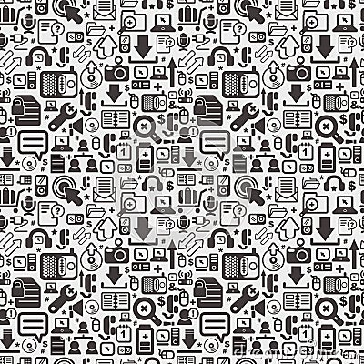 Seamless Web Pattern Cartoon Vector | CartoonDealer.com #32281827