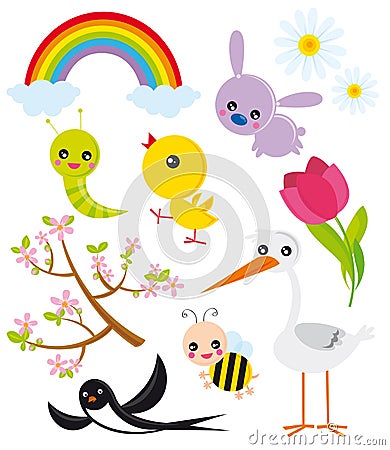 Season Elements- Spring Stock Photos - Image: 6558743