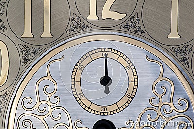 Second Hand On Clock Face Royalty Free Stock Photography - Image: 17737277