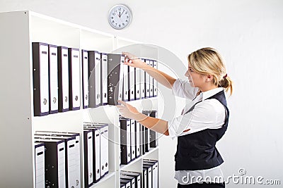 Secretary In Office Royalty Free Stock Photography - Image: 15469907