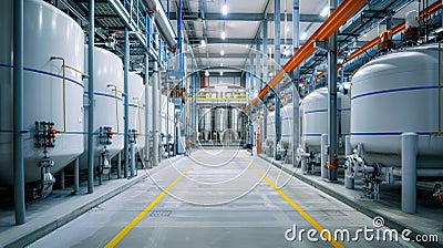 Secure Chemical Distribution Network Ensuring Safety Royalty-Free Stock ...