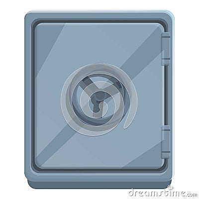 Secured Box Icon Cartoon Vector. Safe Deposit | CartoonDealer.com ...