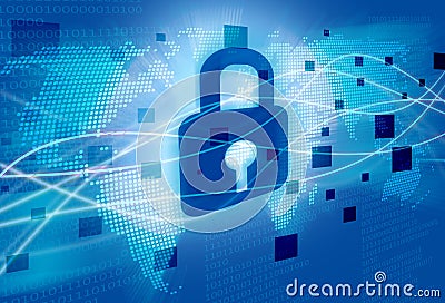 Security Background Royalty Free Stock Photography - Image: 21551377