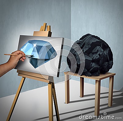 Seeing The Possibilities Royalty-Free Cartoon | CartoonDealer.com #73239998