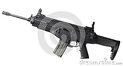 Semi Automatic Rifle Royalty Free Stock Photography - Image: 36340687